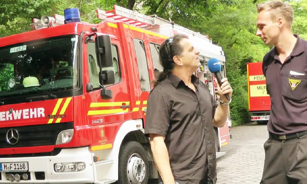 Münchner Helden! Ali Khan im Interview mit der Feuerwehr München ...